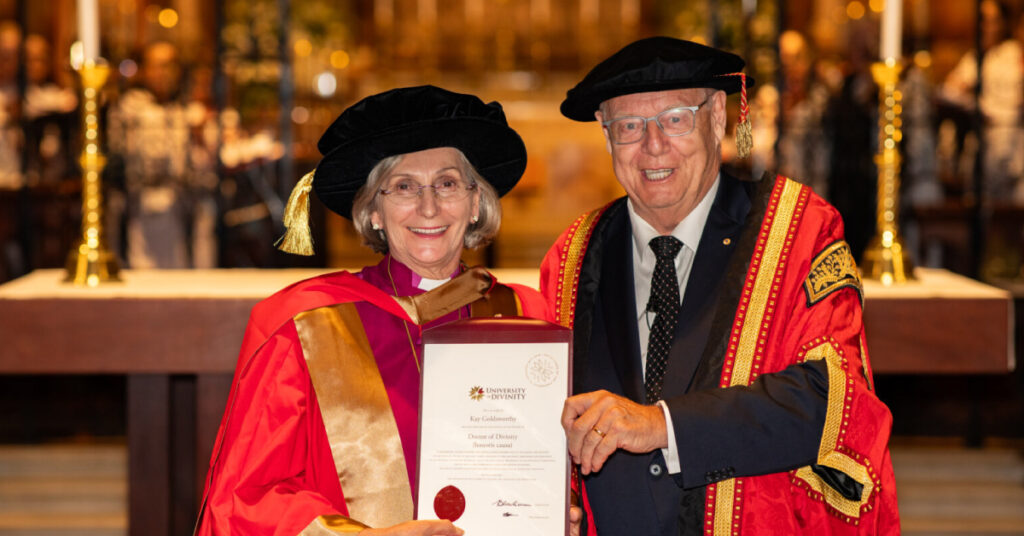 Archbishop Kay Goldsworthy AO awarded Doctor of Divinity (honoris causa ...