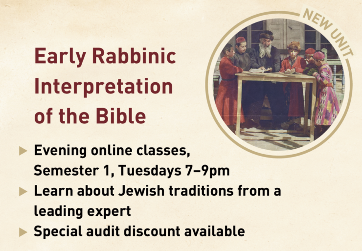 Early Rabbinic Interpretation of the Bible – VOX